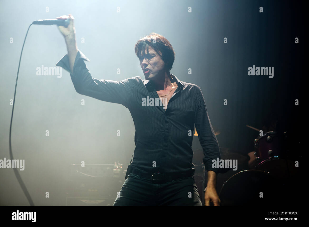Suede, the English rock band, performs a live concert at Sentrum Scene ...