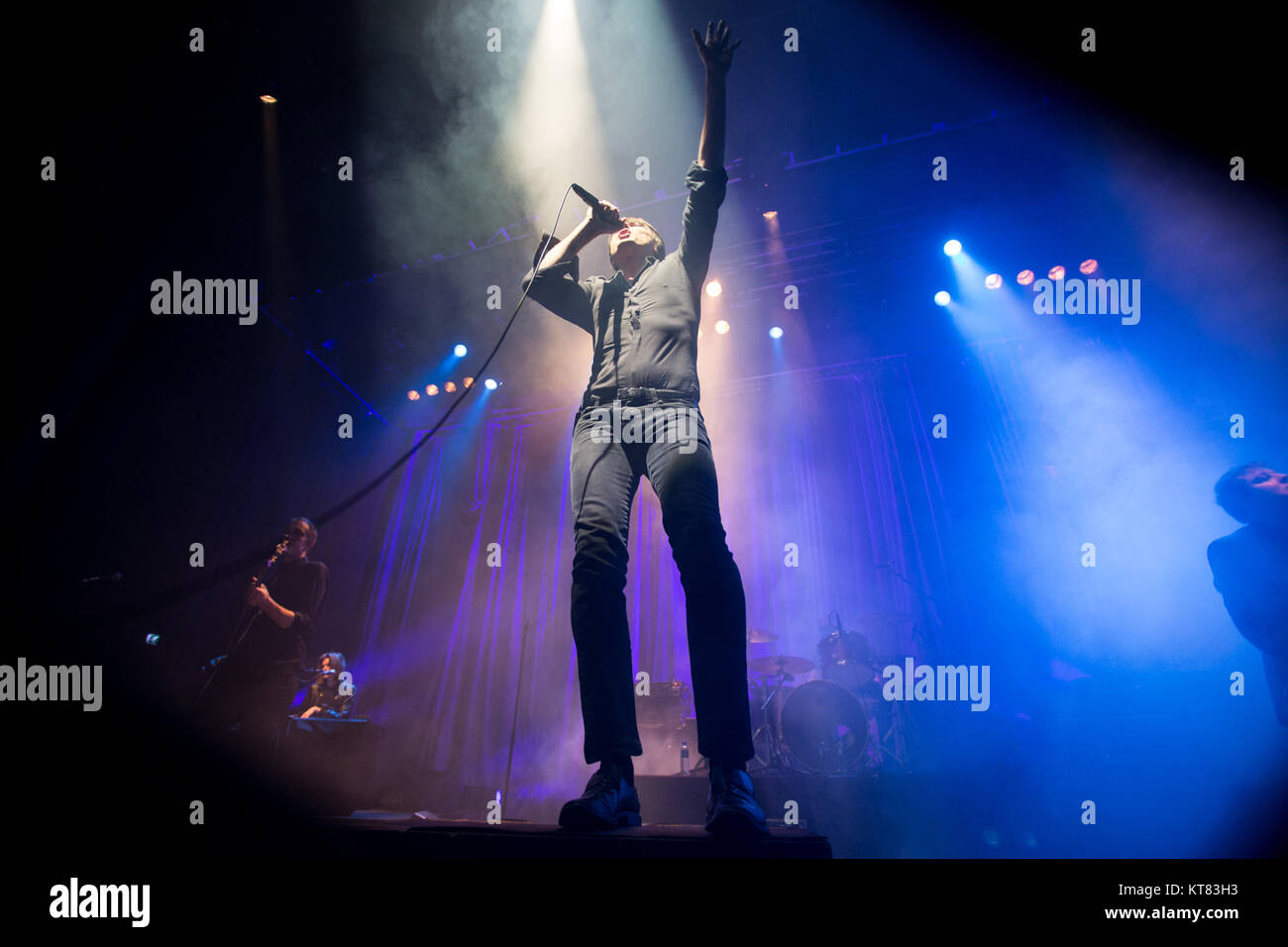 Suede, the English rock band, performs a live concert at Sentrum Scene ...