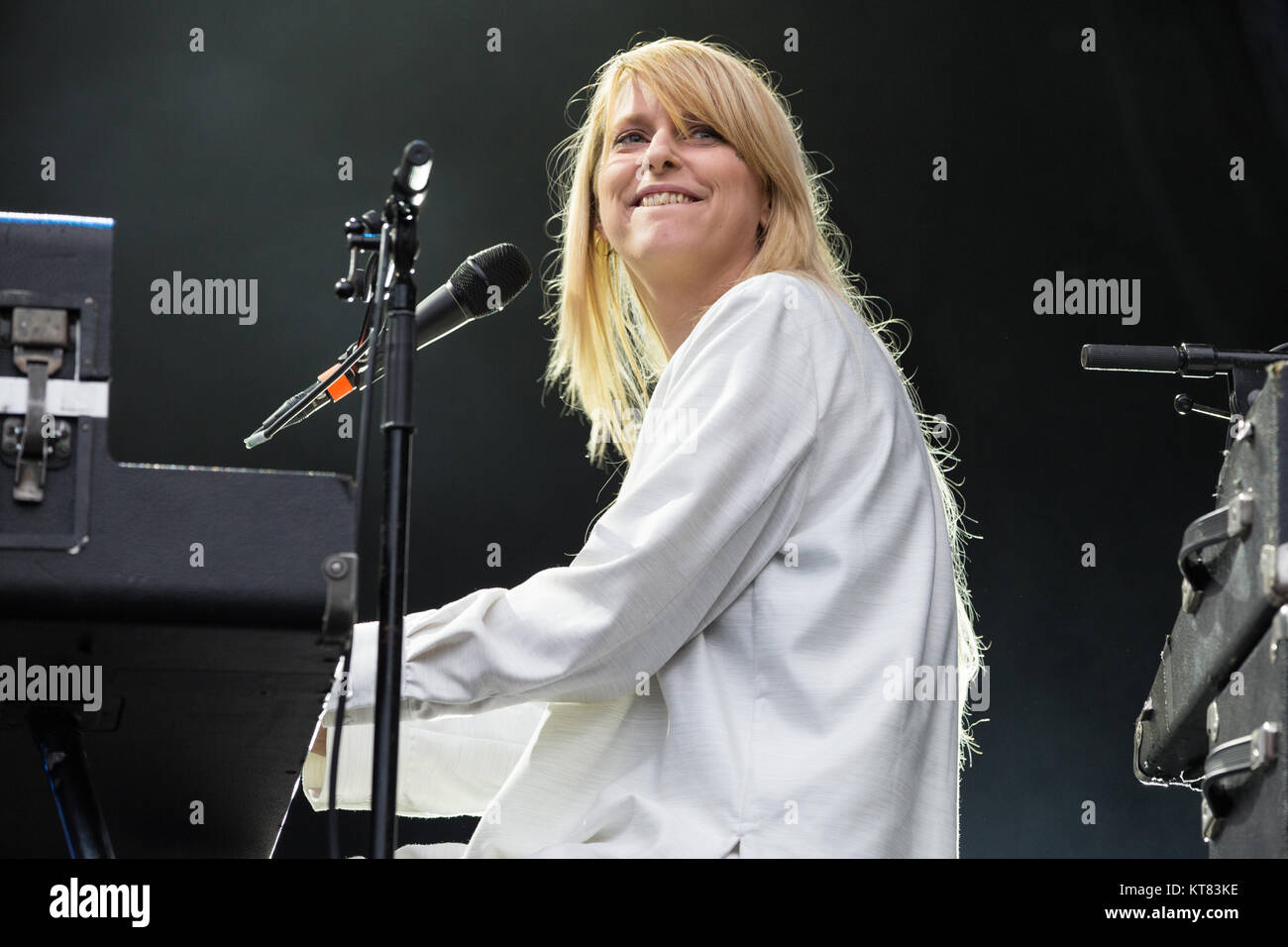 The Norwegian singer-songwriter and musician Susanne Sundfør performs a ...