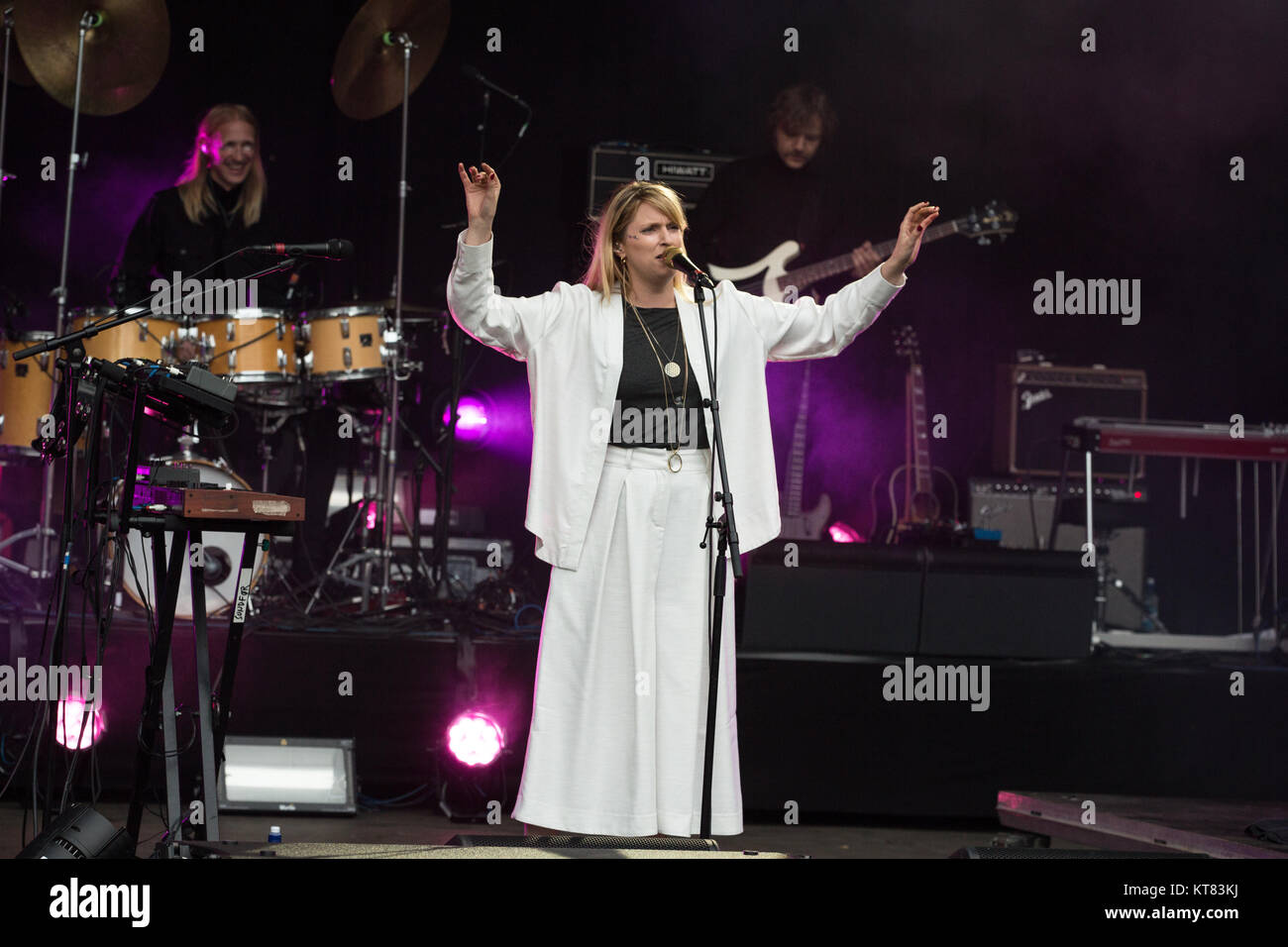 The Norwegian singer-songwriter and musician Susanne Sundfør performs a ...