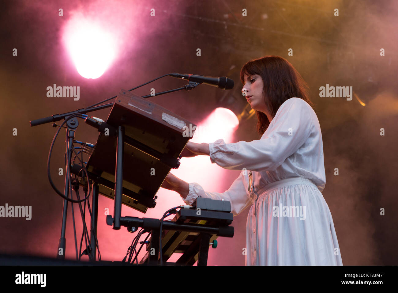 The Norwegian singer-songwriter and musician Susanne Sundfør performs a ...