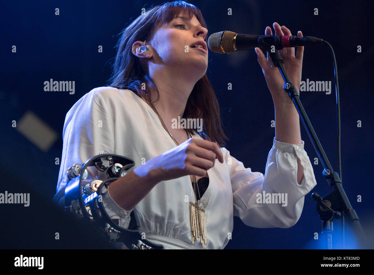 The Norwegian singer-songwriter and musician Susanne Sundfør performs a ...