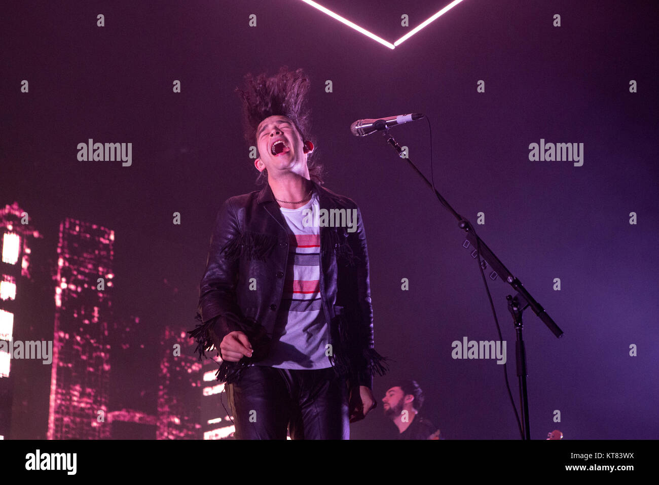 The English indie rock band The 1975 performs a live concert at Oslo ...