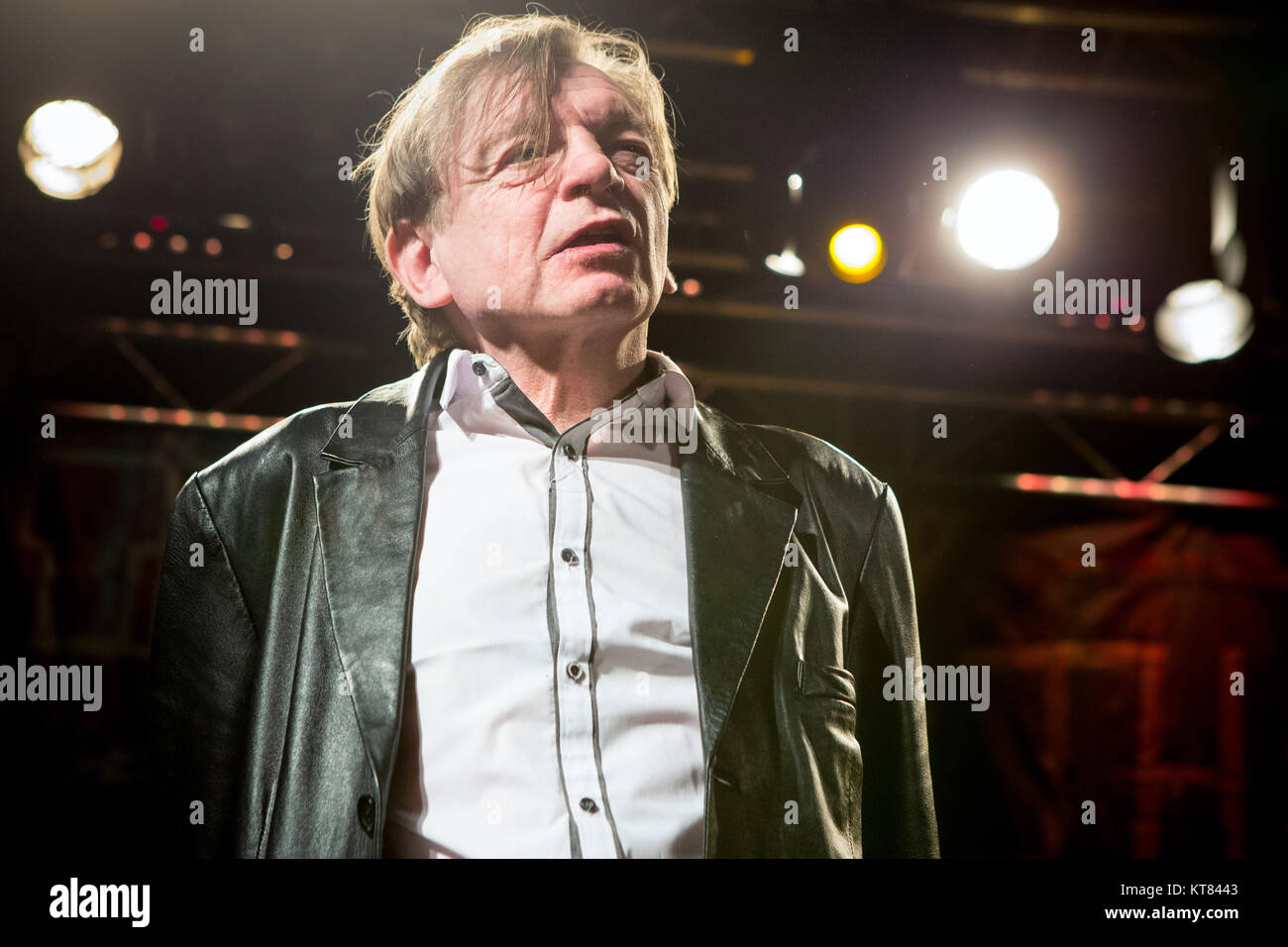 The English post-punk band The Fall performs a live concert at Vulkan ...