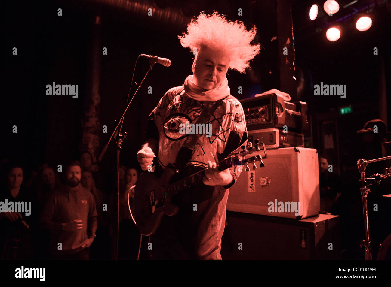 The American sludge metal band The Melvins performs a live concert at ...