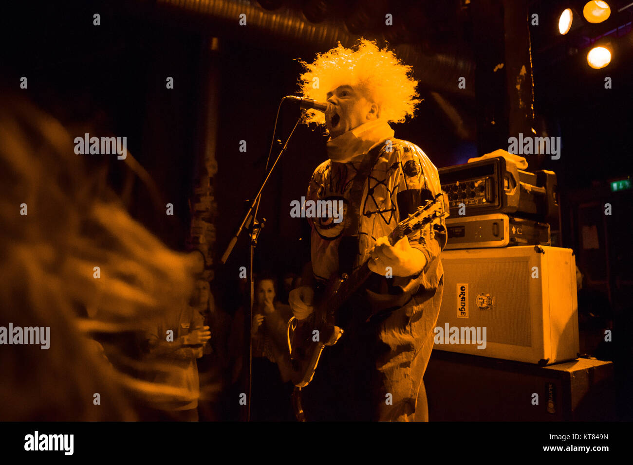 The American sludge metal band The Melvins performs a live concert at ...