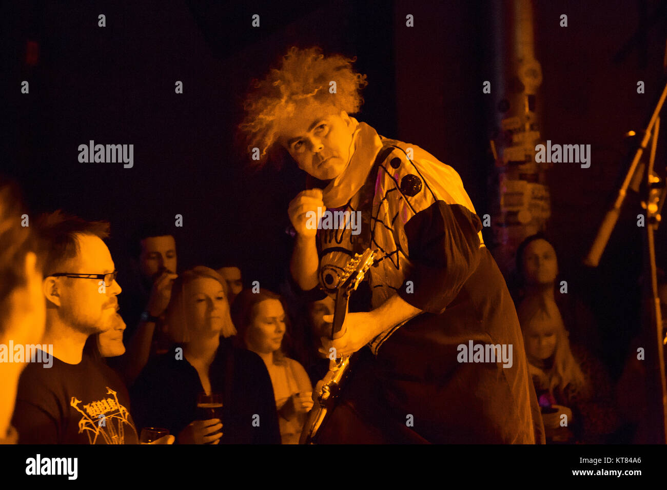 The American sludge metal band The Melvins performs a live concert at ...