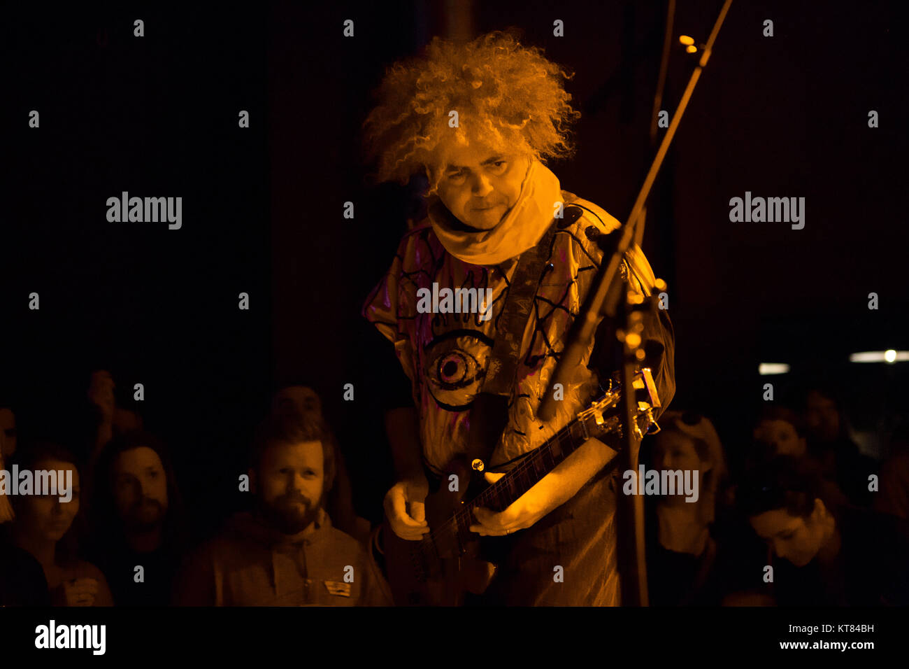 The American sludge metal band The Melvins performs a live concert at ...