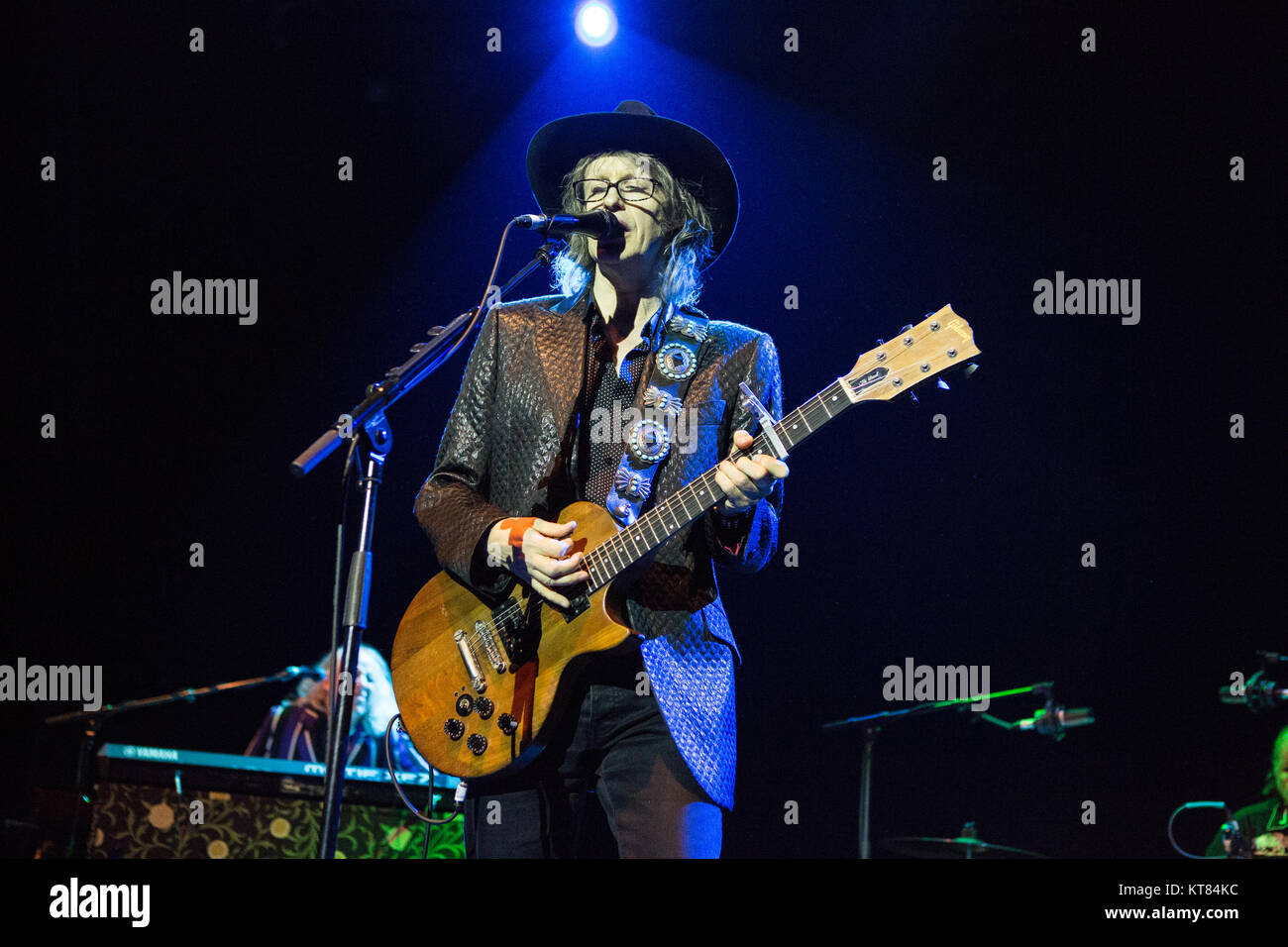 The Celtic folk and rock band The Waterboys performs a live concert at ...