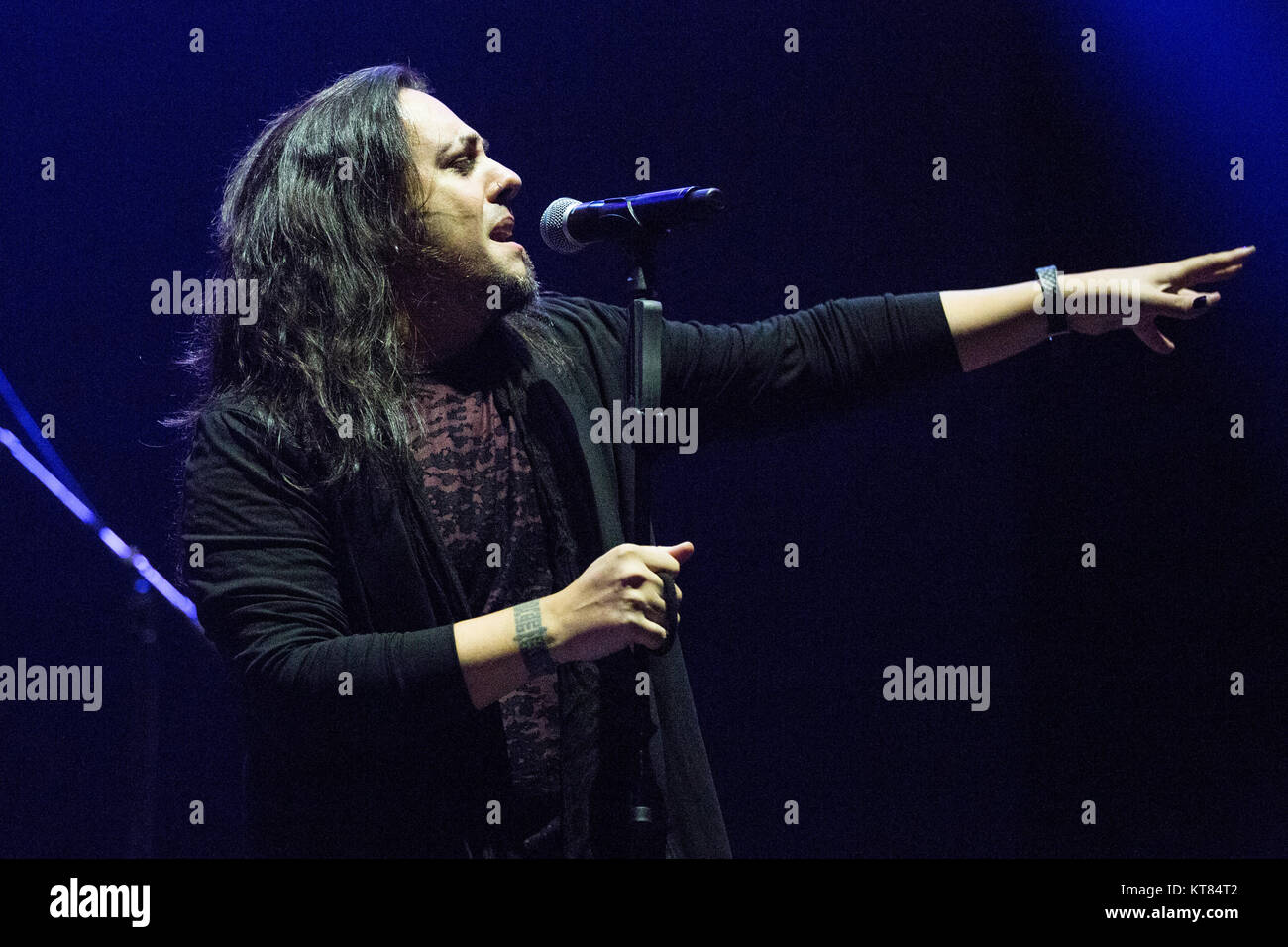 Norway, Oslo - November 22, 2017. The Norwegian heavy metal band TNT ...