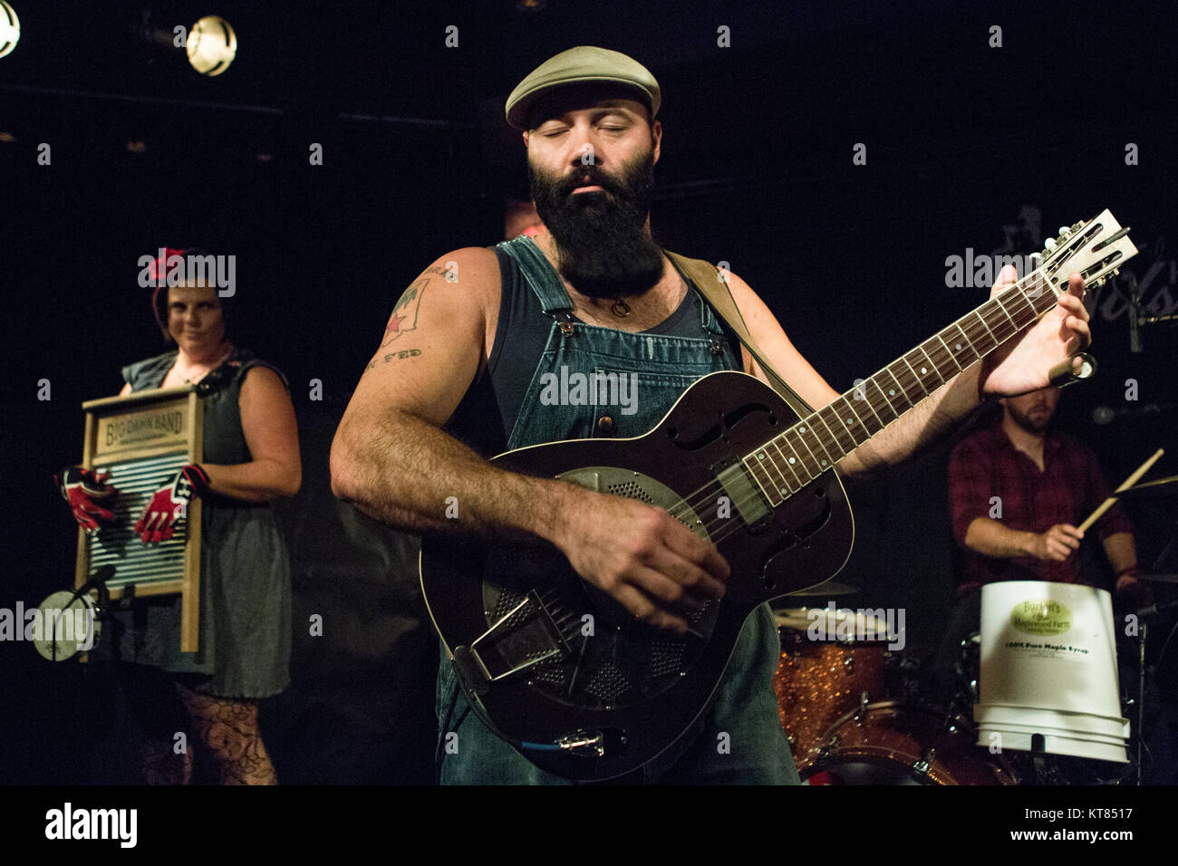 Norway, Oslo - August 3, 2017. The American country and blues band The ...