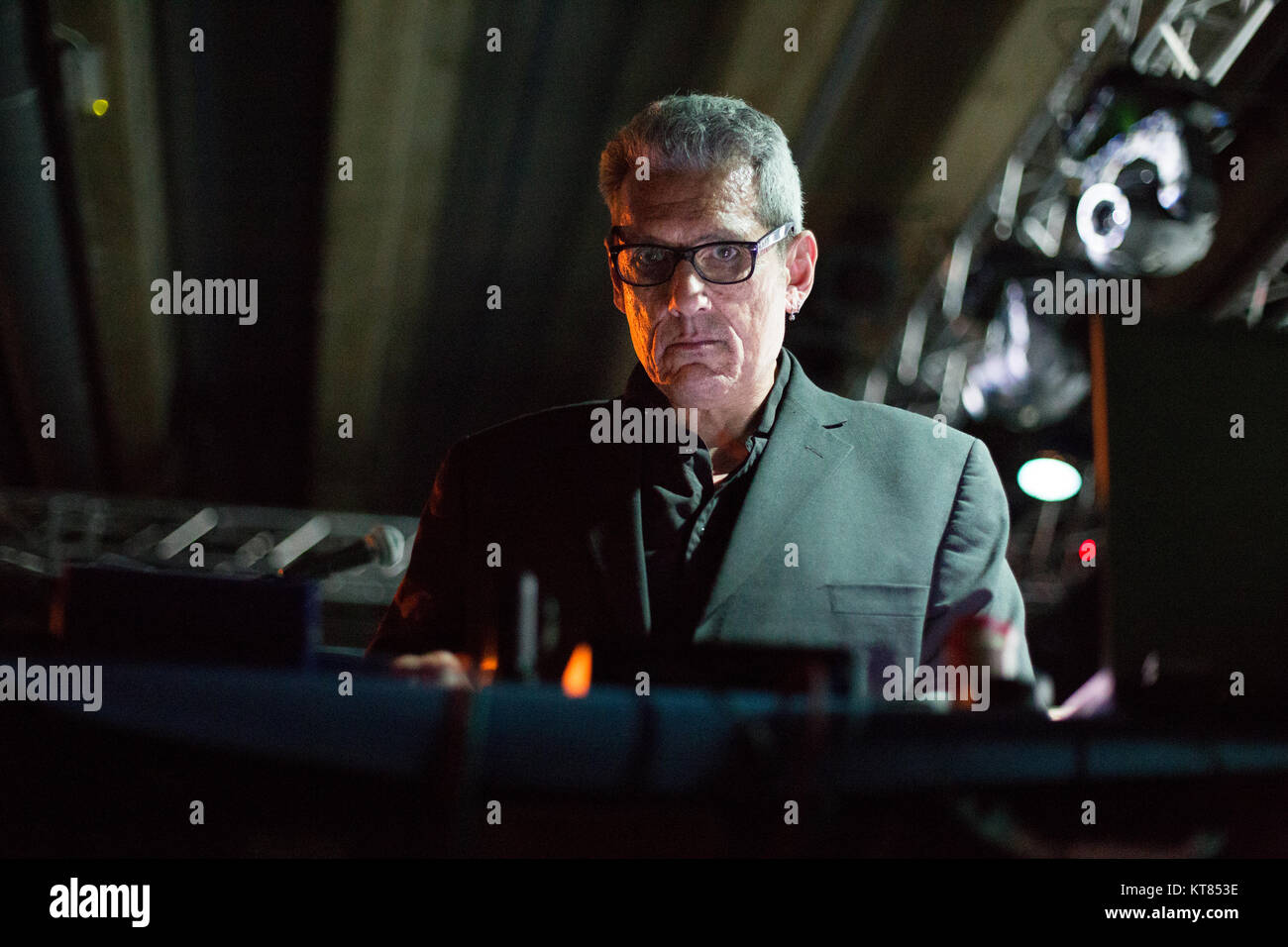The American post-pun and new wave band Tuxedomoon performs a live ...