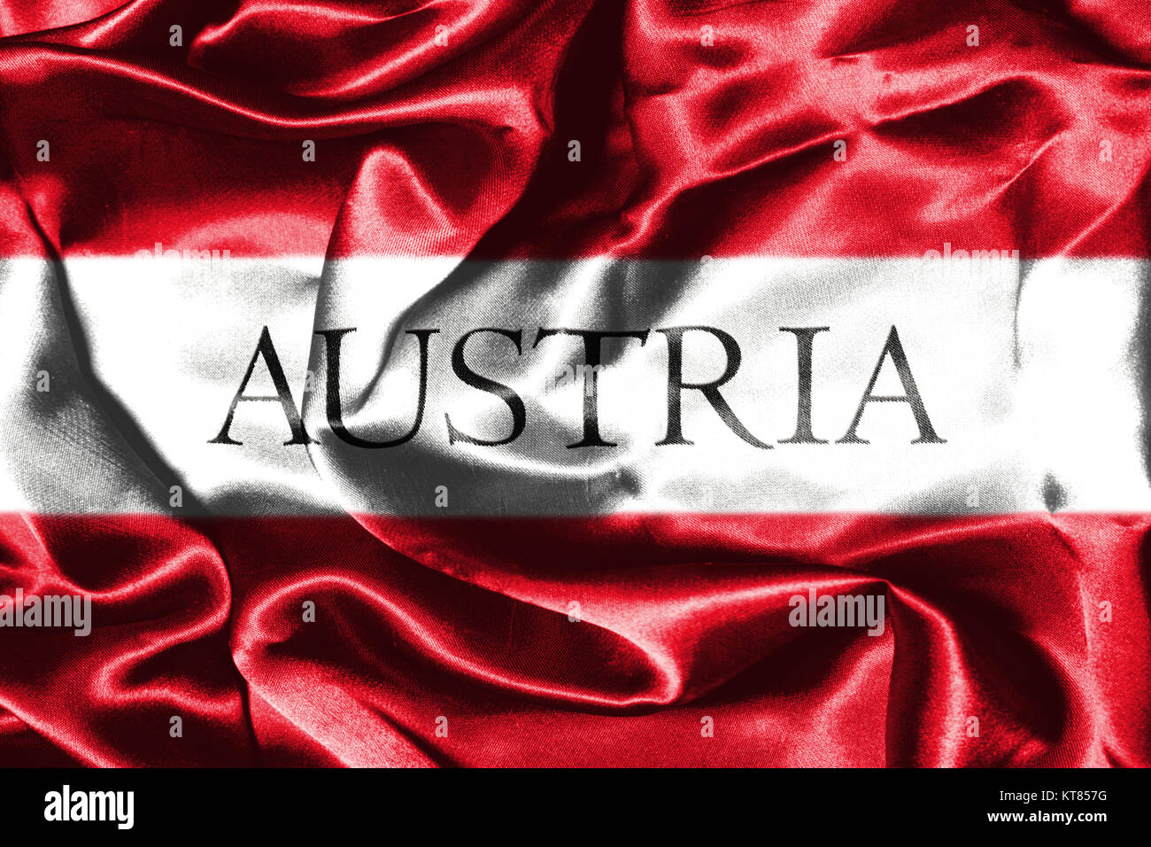 Austrian National Flag Stock Photo - Alamy