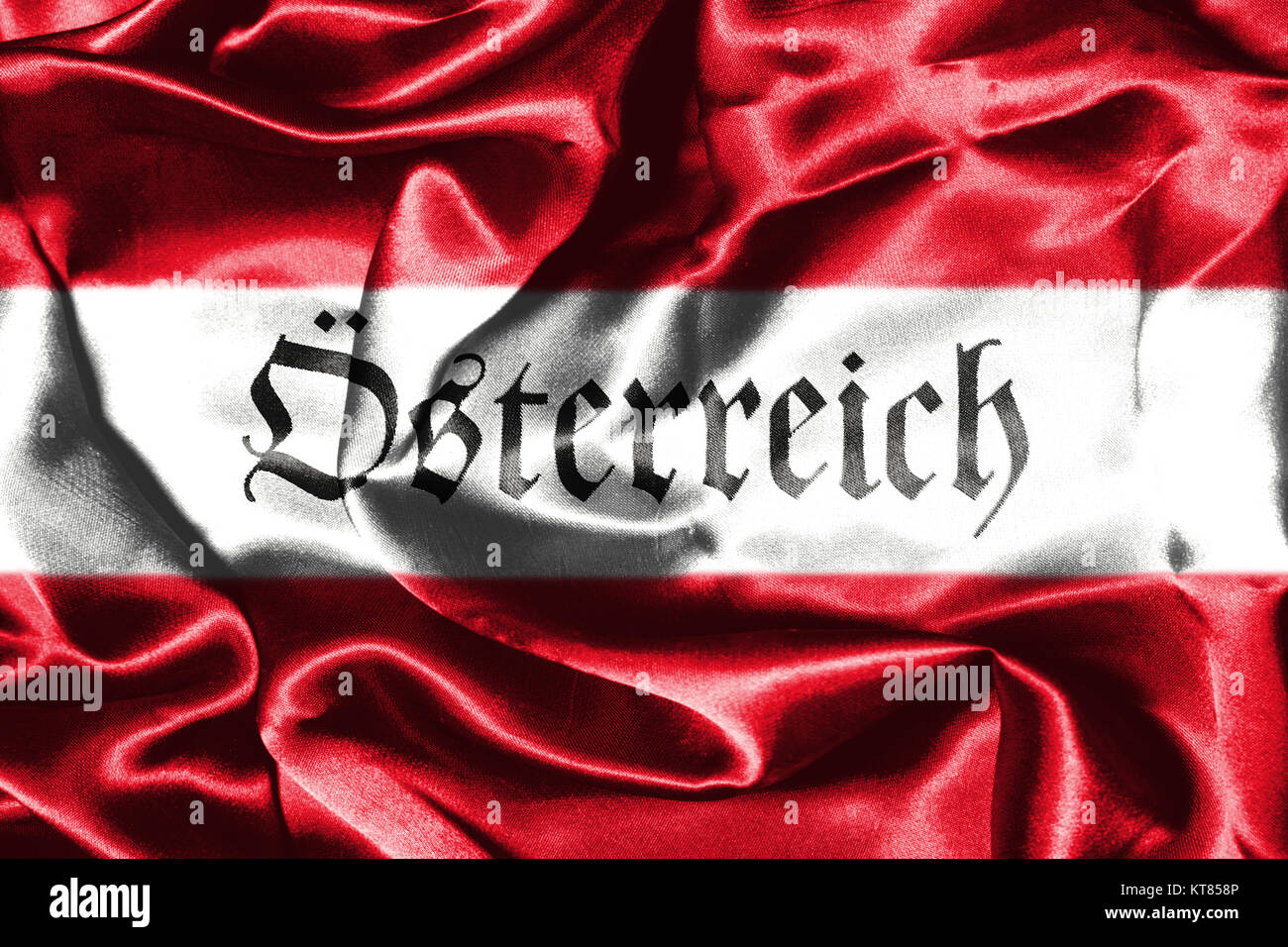 Austrian National Flag Stock Photo - Alamy