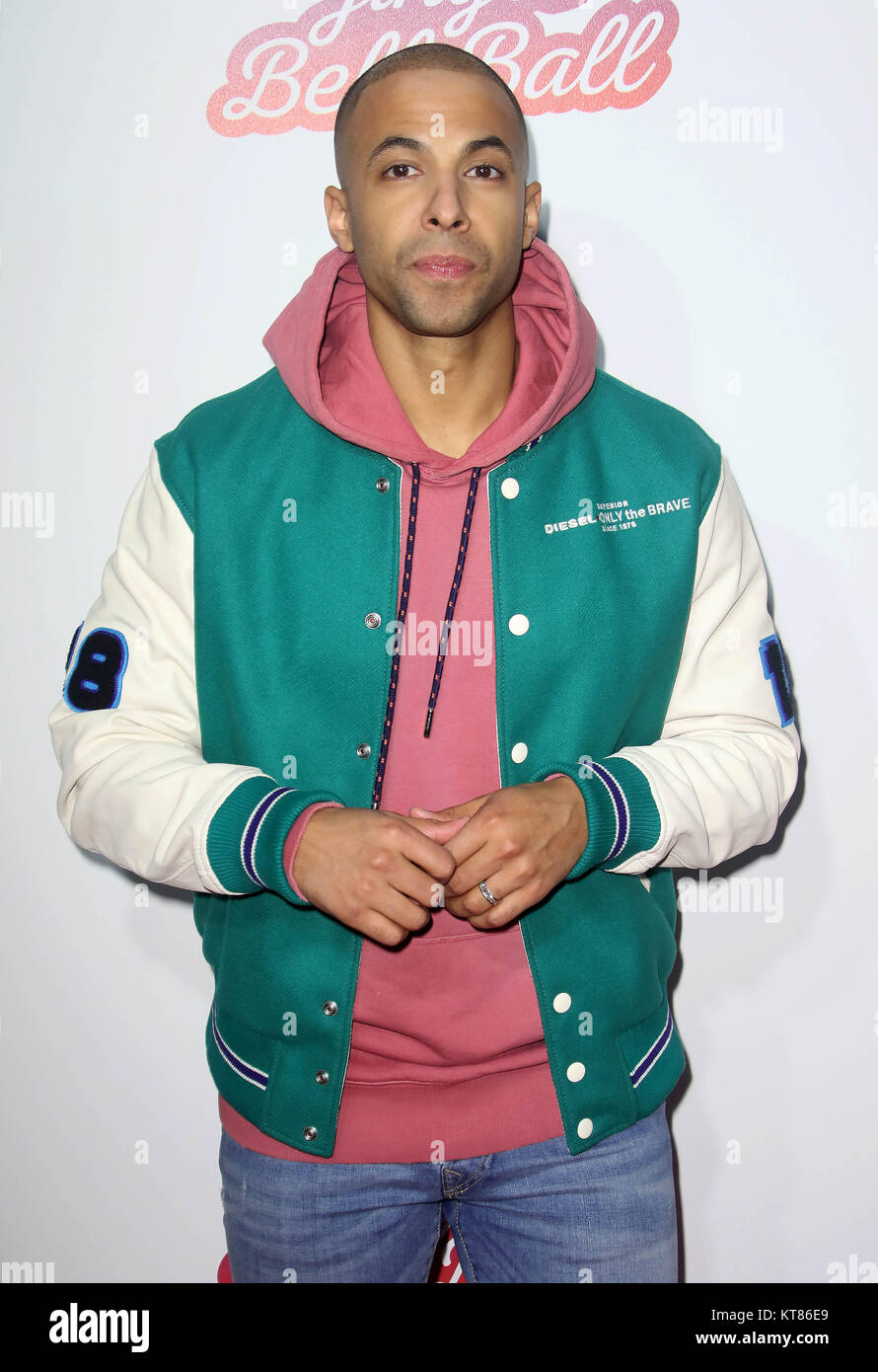 Marvin humes attending capital radio jingle bell ball hi-res stock ...