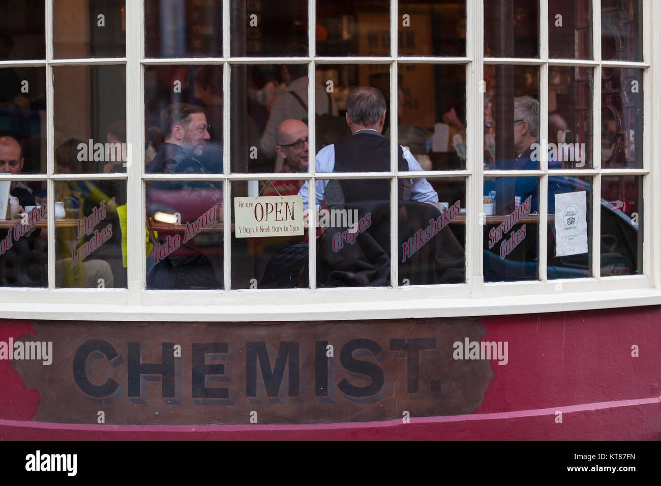 Talking through a window hi-res stock photography and images - Alamy