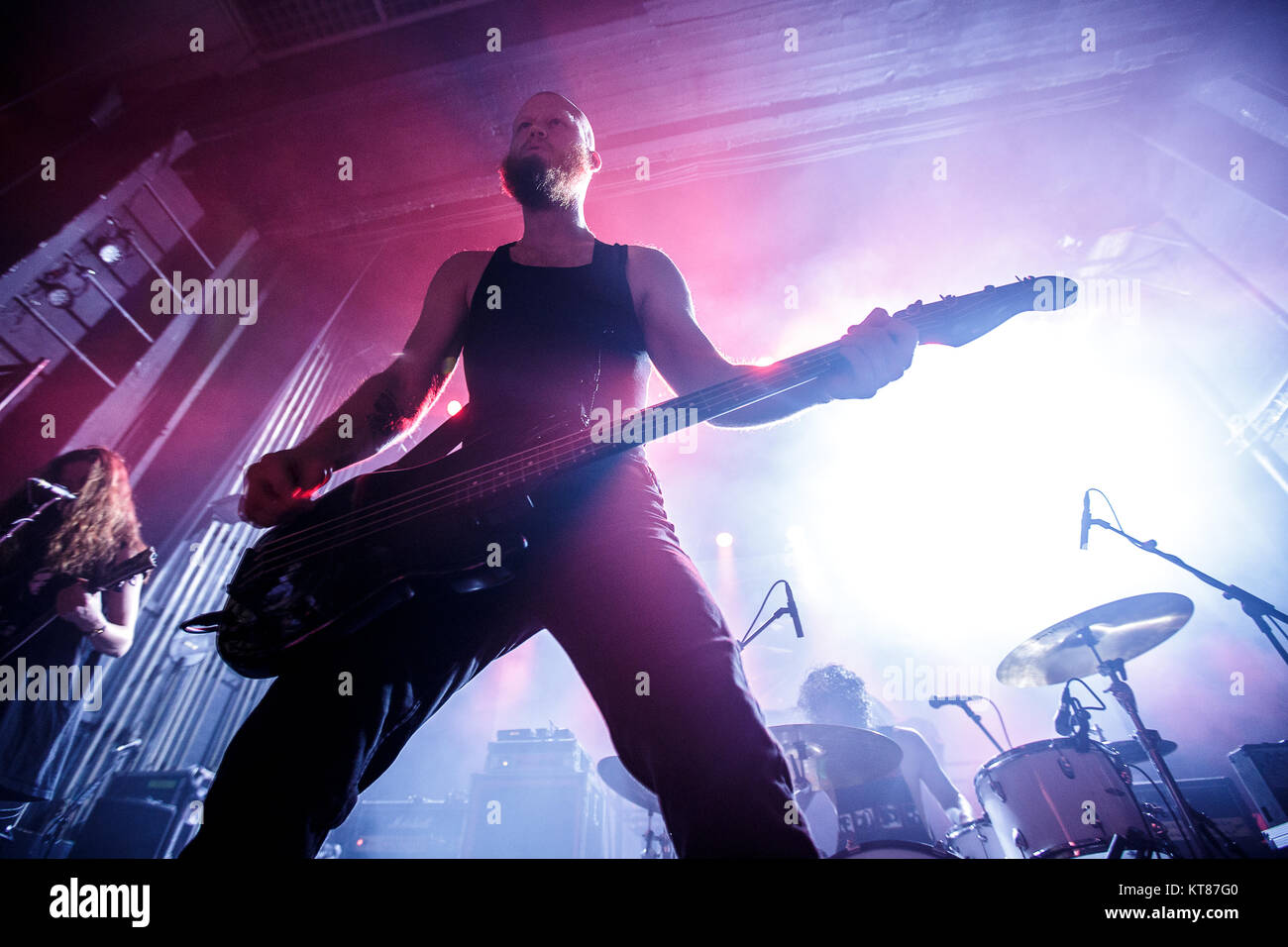 The American metalcore band Code Orange performs a live concert at VEGA ...