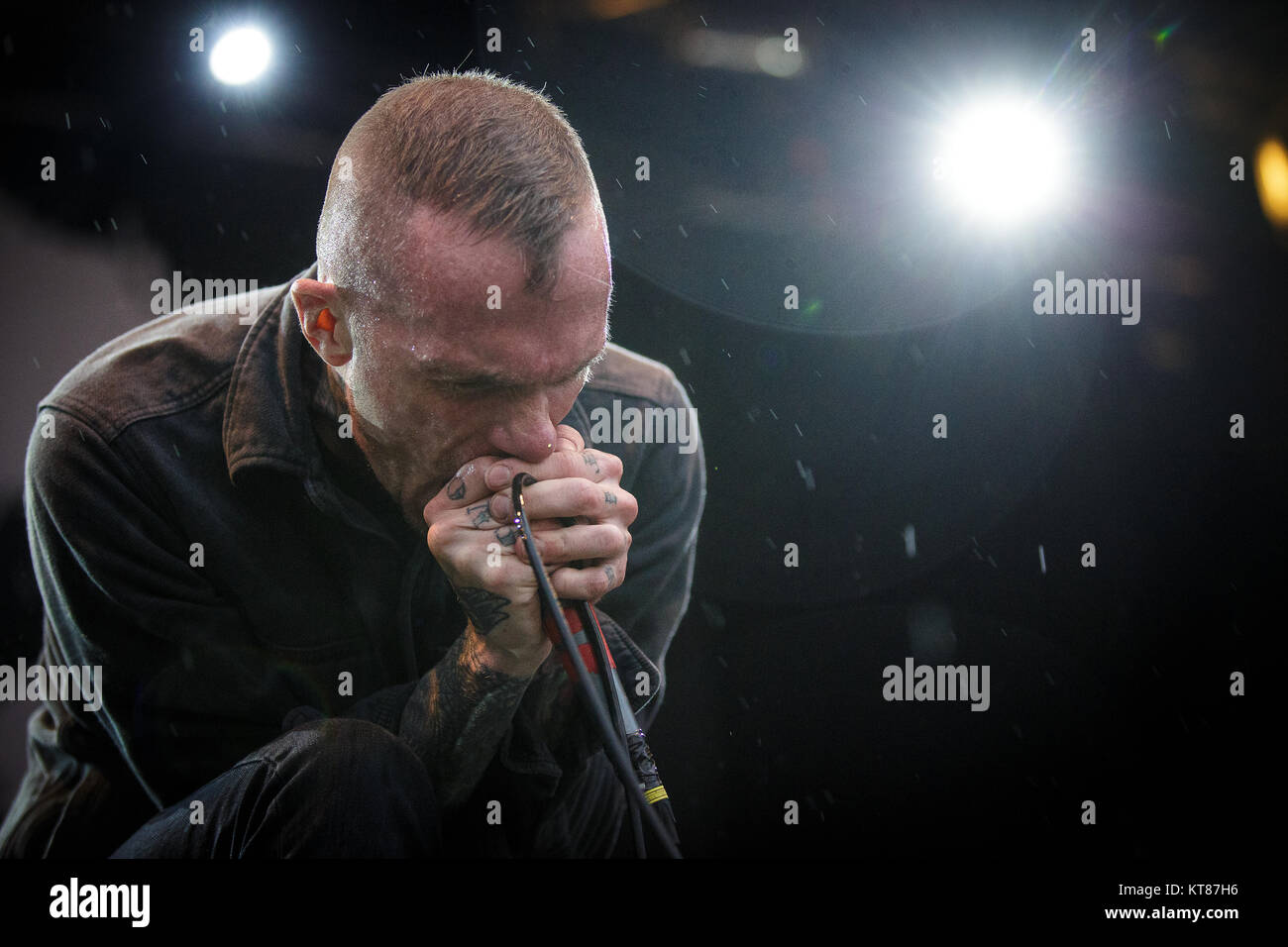 The American metalcore band Converge performs a live concert at the Danish heavy metal festival ...