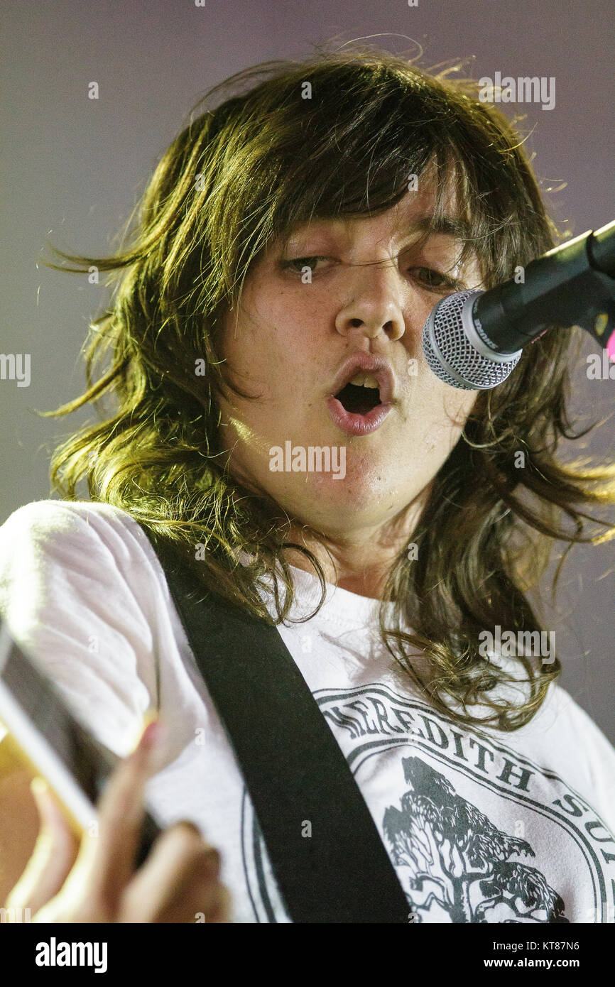 The Australian singer-songwriter and indie rock musician Courtney ...