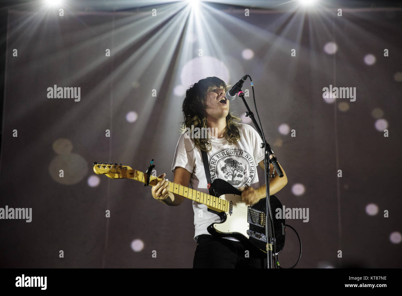 The Australian singer-songwriter and indie rock musician Courtney ...