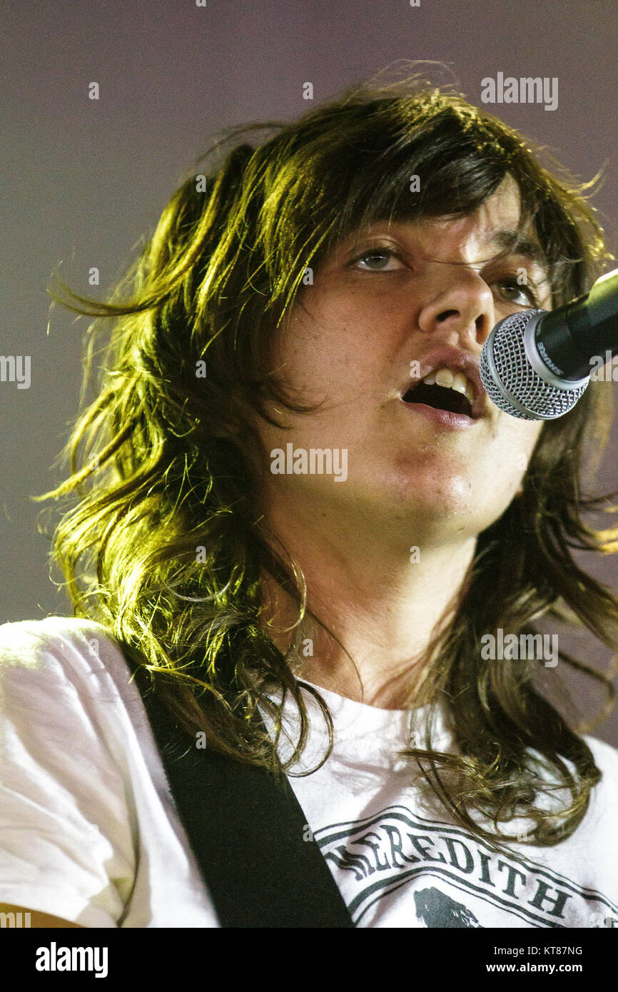 The Australian singer-songwriter and indie rock musician Courtney ...