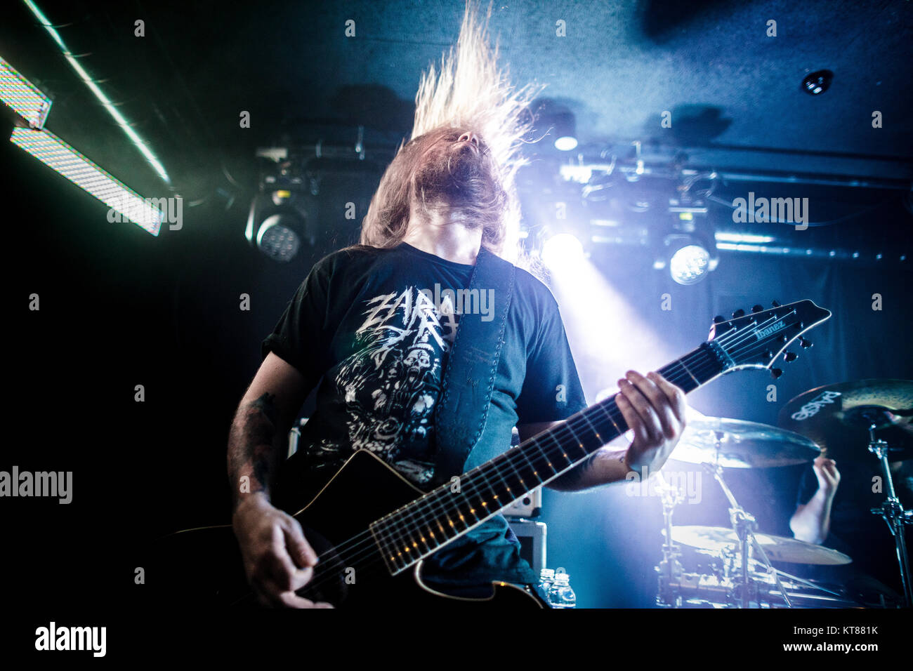 The Polish death metal band Decapitated performs a live concert at BETA ...