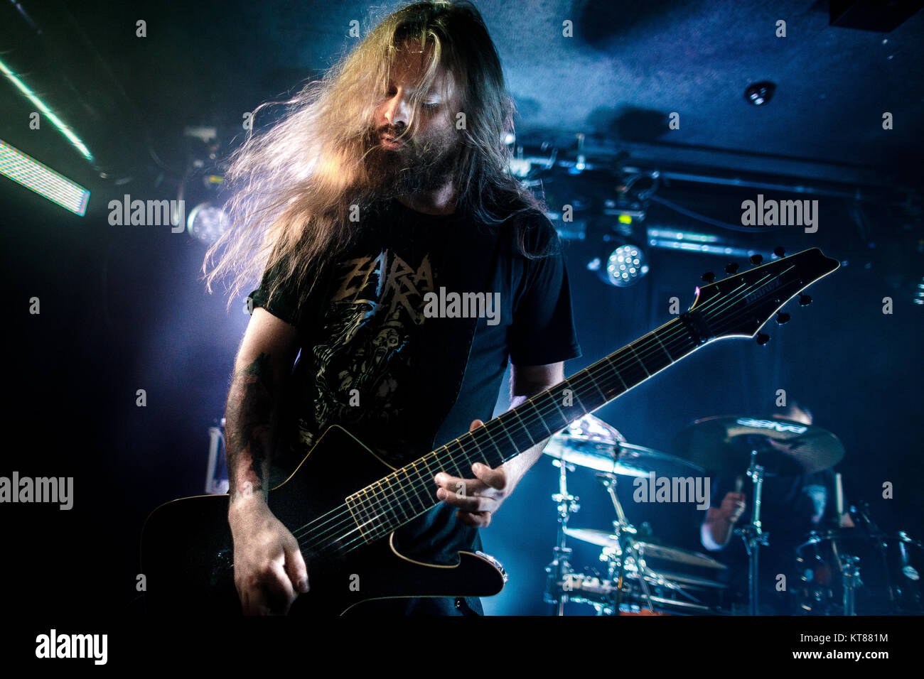 The Polish death metal band Decapitated performs a live concert at BETA ...