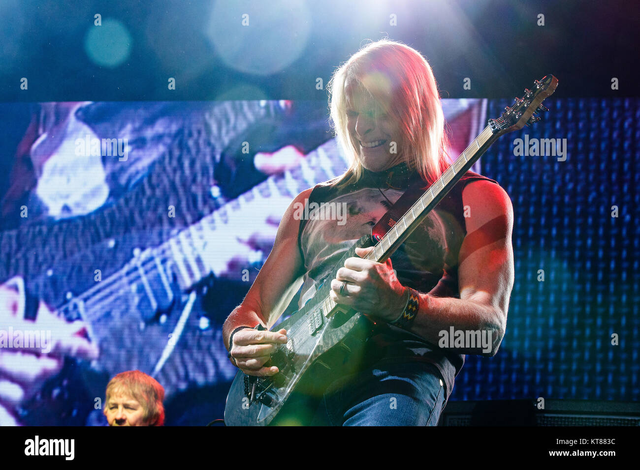 Denmark, Copenhagen - November 13, 2017. The English rock band Deep ...