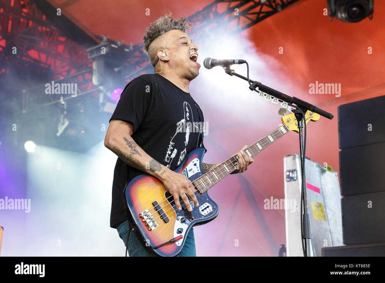 The American rock band Deftones performs a live concert at the Orange ...