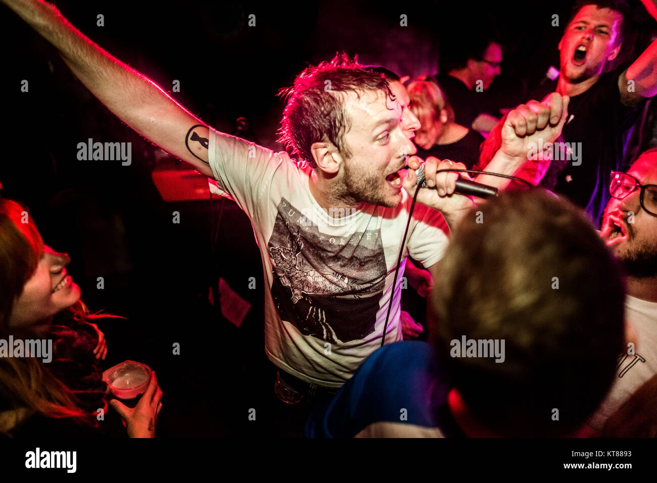 Denmark, Copenhagen - October 10, 2013. The American punk rock band ...