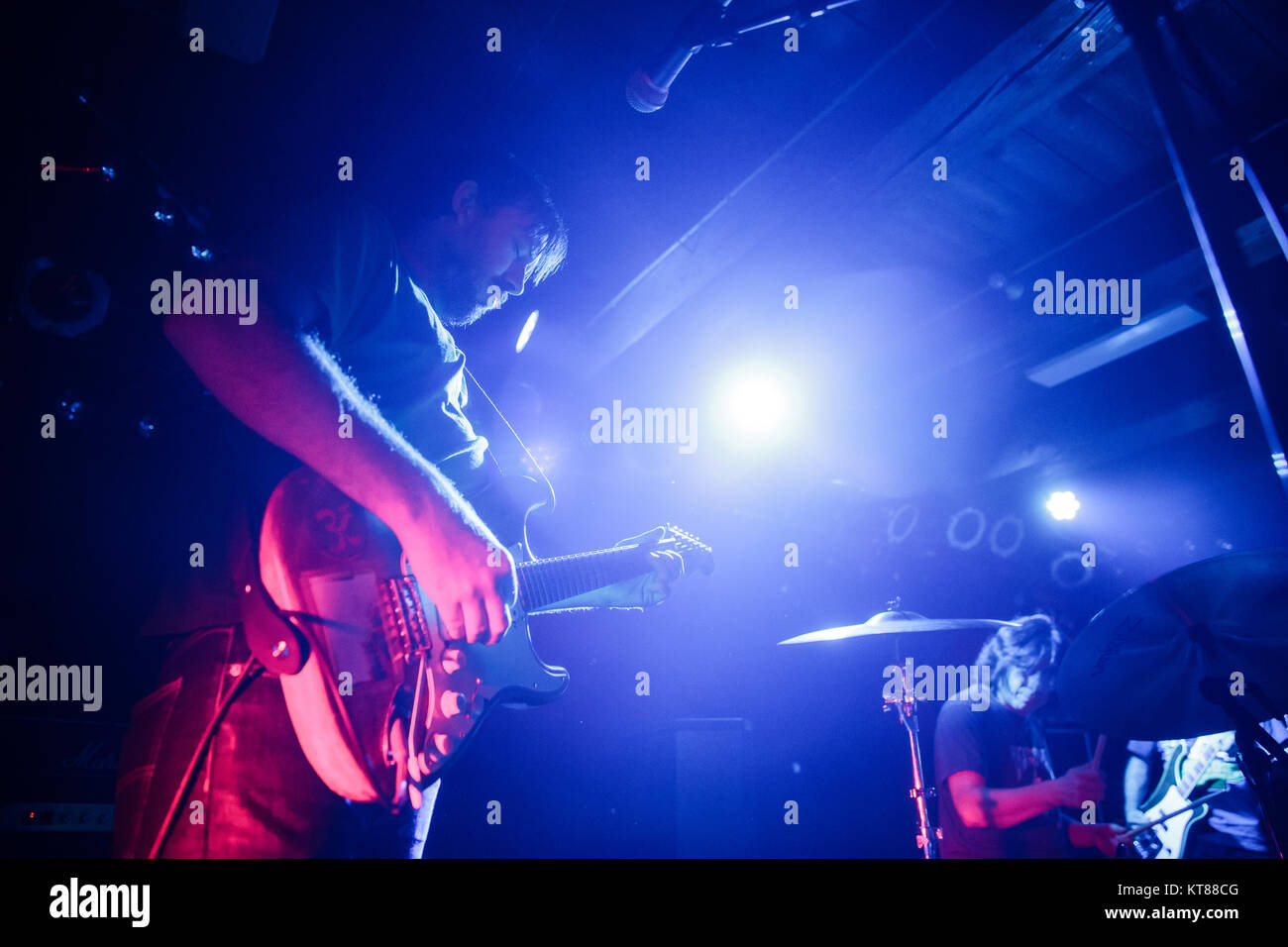 The American psychdelic rock band Earthless performs a live concert at ...