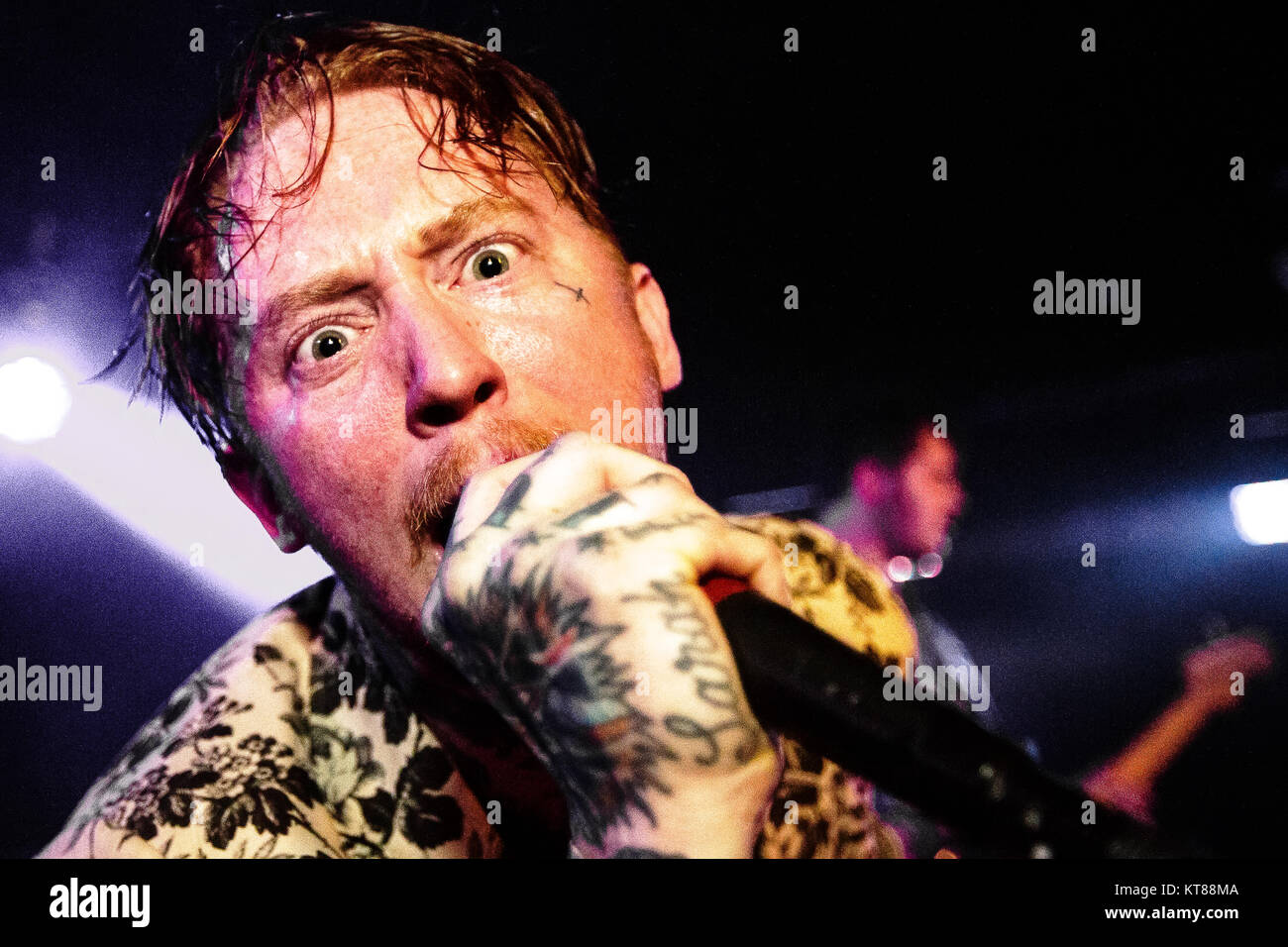 The English punk band Frank Carter & The Rattlesnakes perform a live ...