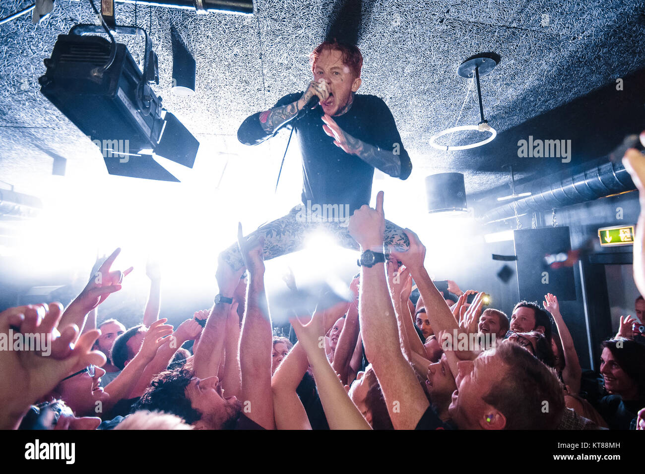 The English punk band Frank Carter & The Rattlesnakes perform a live ...