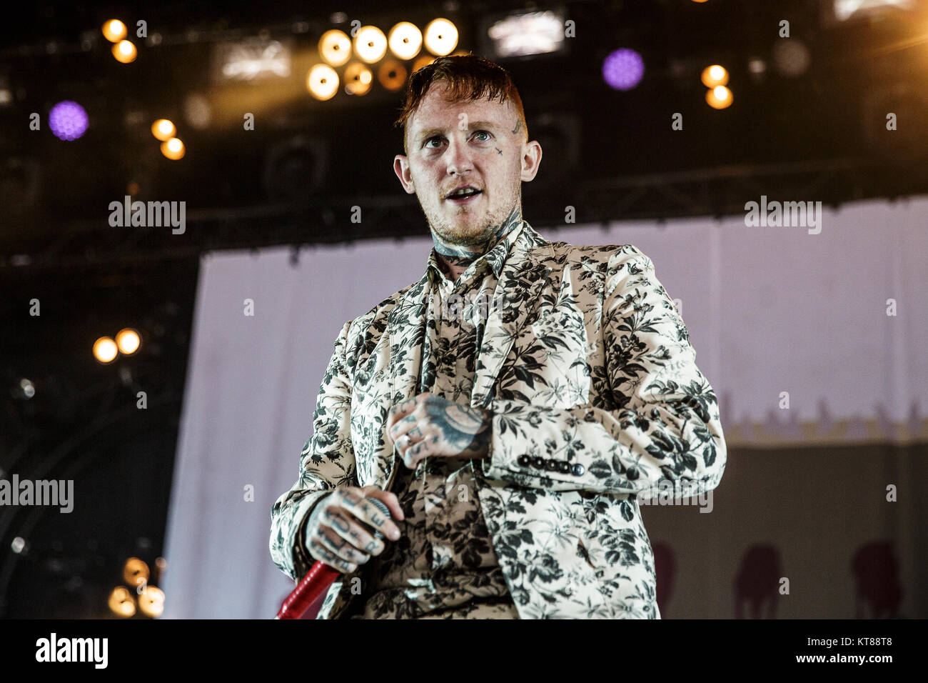 The English band Frank Carter & The Rattlesnakes perform a live concert ...
