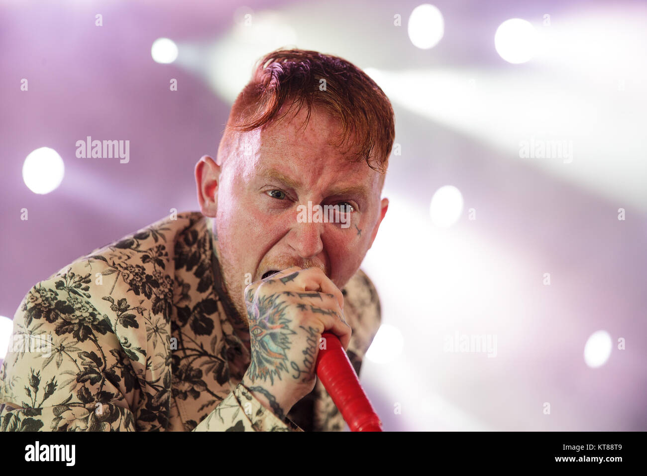 The English band Frank Carter & The Rattlesnakes perform a live concert ...