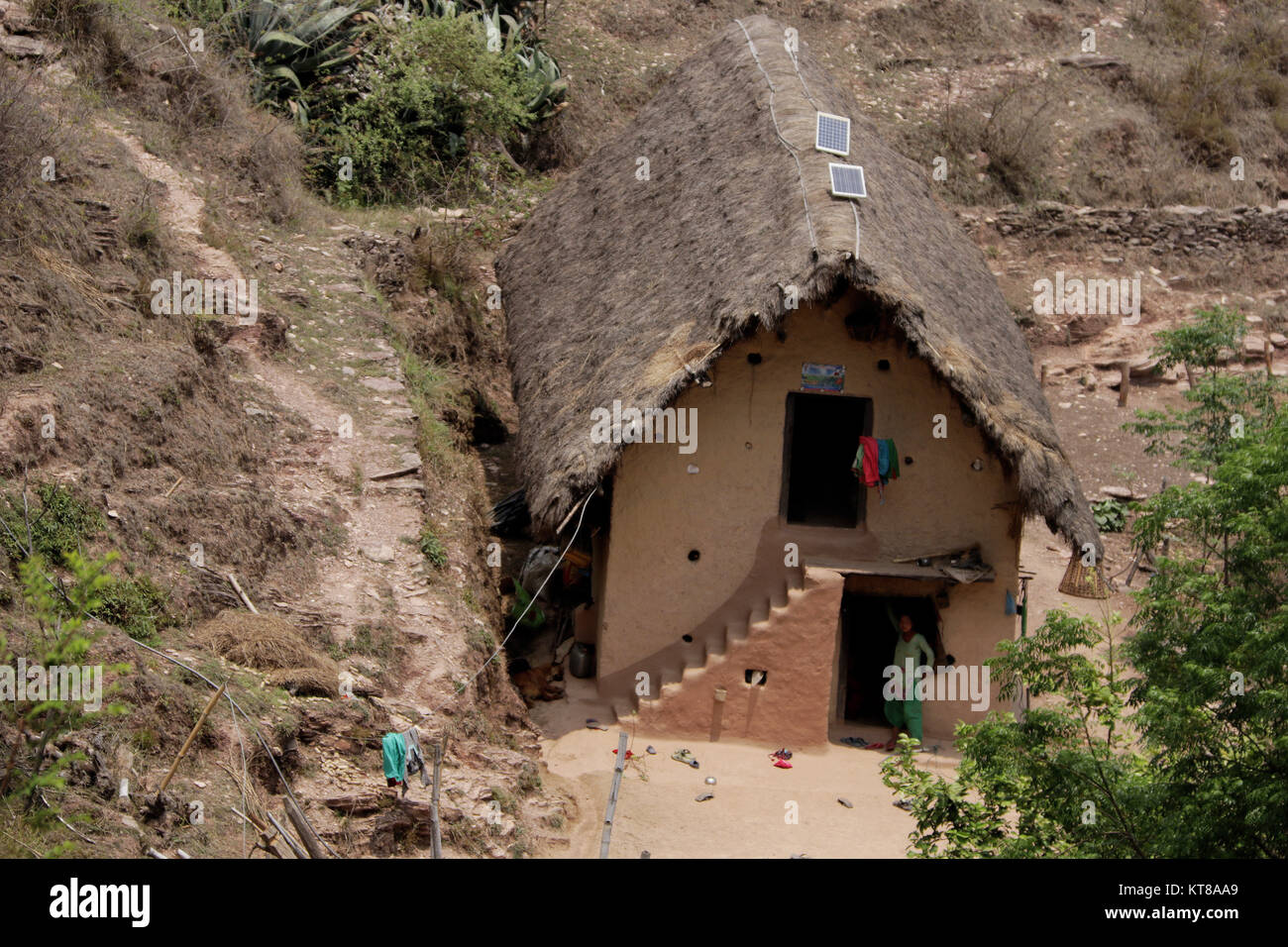 Traditional houses in nepal hi-res stock photography and images - Alamy