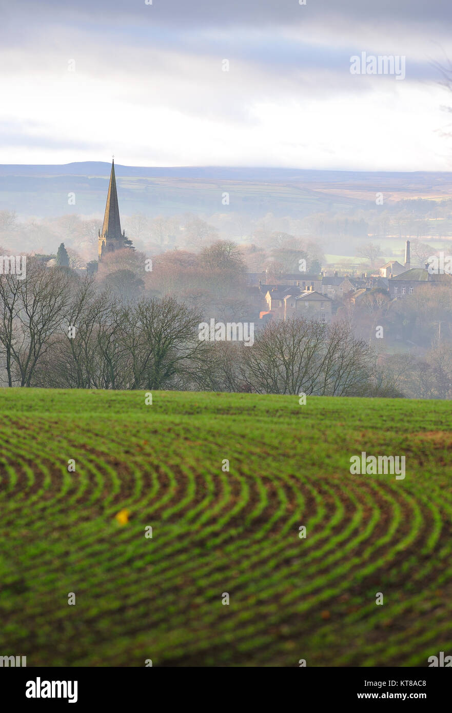 Masham Yorkshire England UK Stock Photo - Alamy