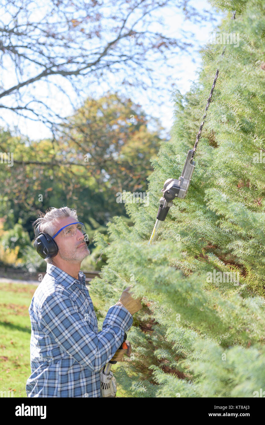ground maintenance service Stock Photo - Alamy