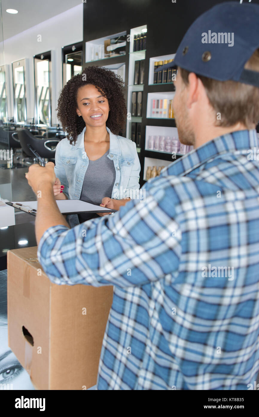 delivery of the supplies Stock Photo - Alamy