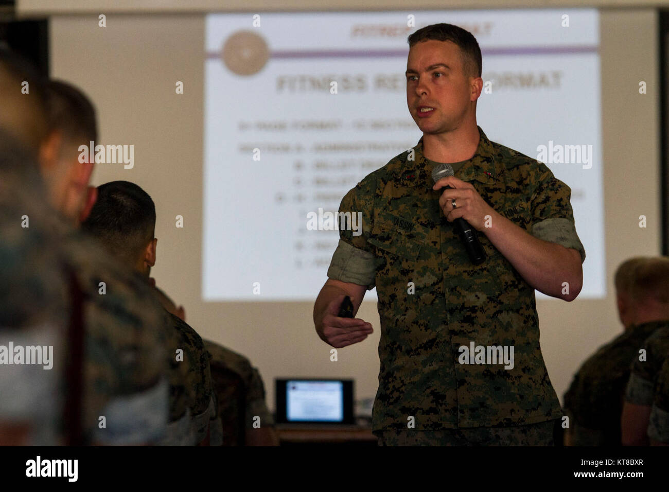 Chief Warrant Officer 3 Stephen Tassin, a representative with Manpower ...
