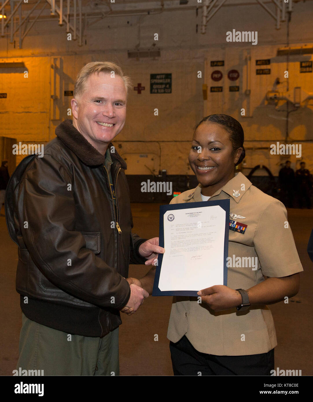 ATLANTIC OCEAN (Dec. 11, 2017) -- Master-at-Arms 1st Class Ashley ...
