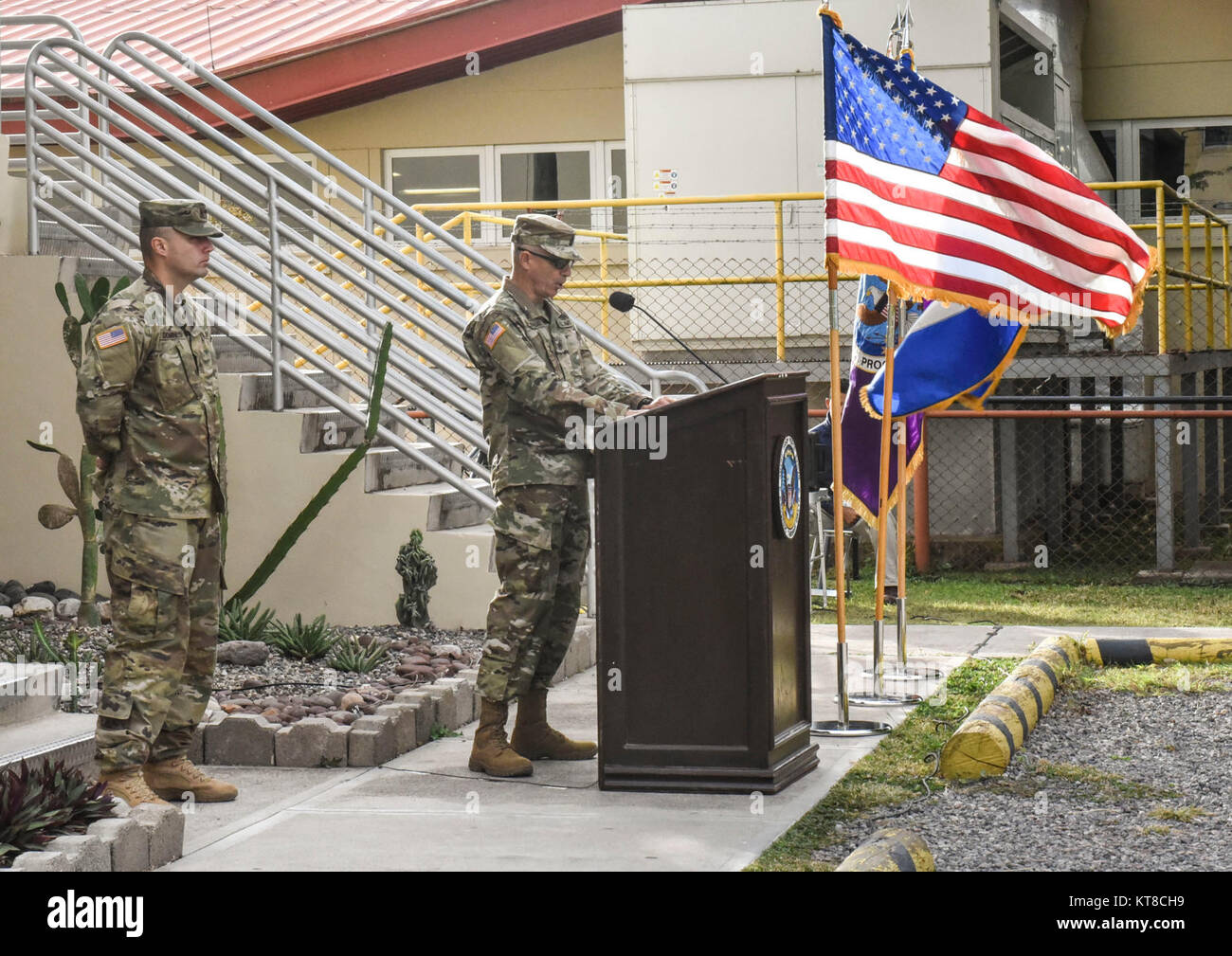 U.S. Army National Guard 1st Sgt. Eliezer Castrodad, incoming Joint ...