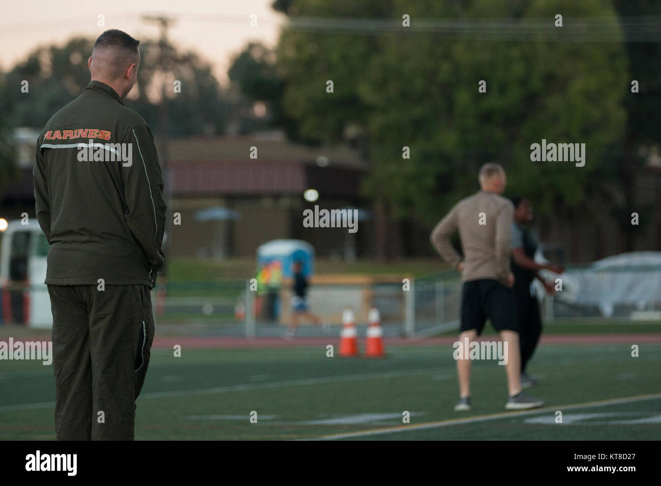 Marines and Sailors train at Paige Field House on Camp Pendleton, Calif ...
