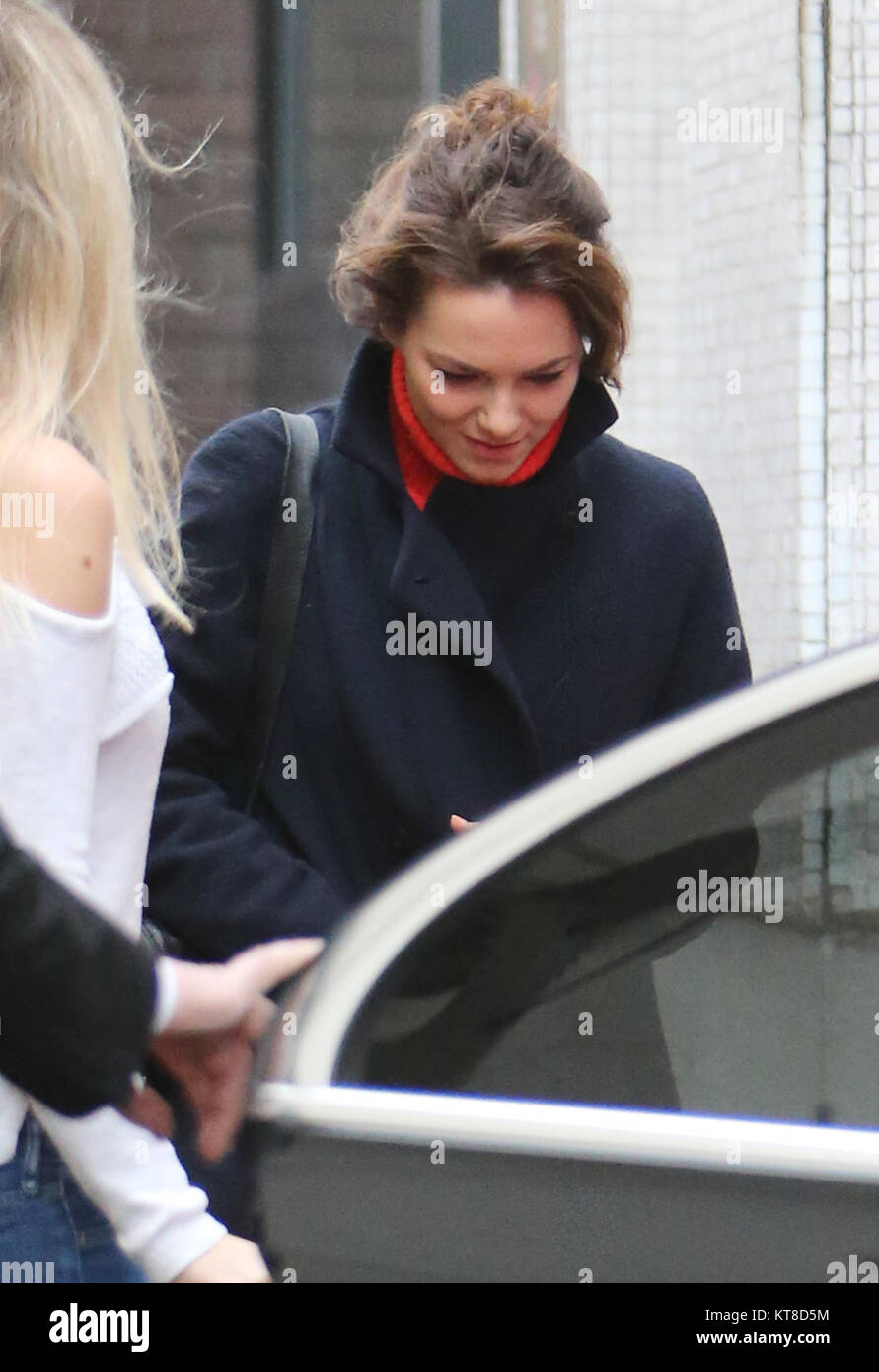 Cara Tointon head down outside ITV Studios Featuring: Cara Tointon ...