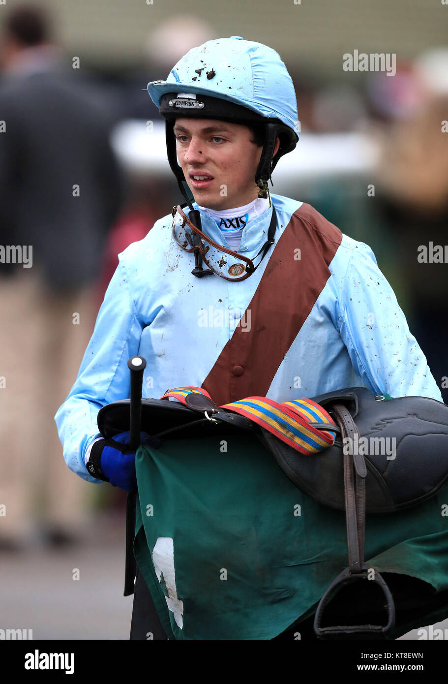 Jockey Max Kendrick during the Totepool Caroline Beesley Memorial ...