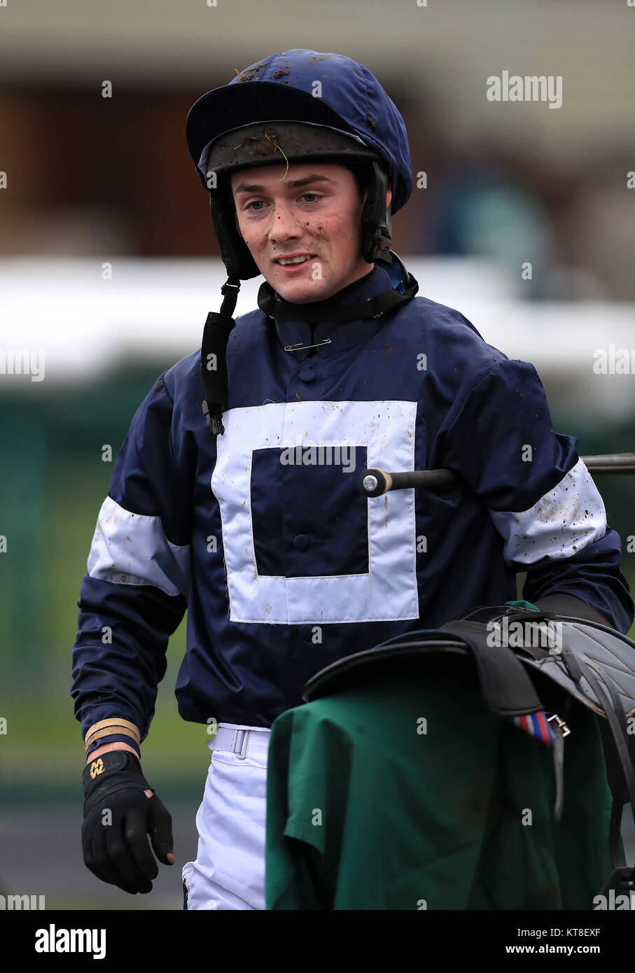 Jockey Jack Quinlan after the Totepool Caroline Beesley Memorial ...
