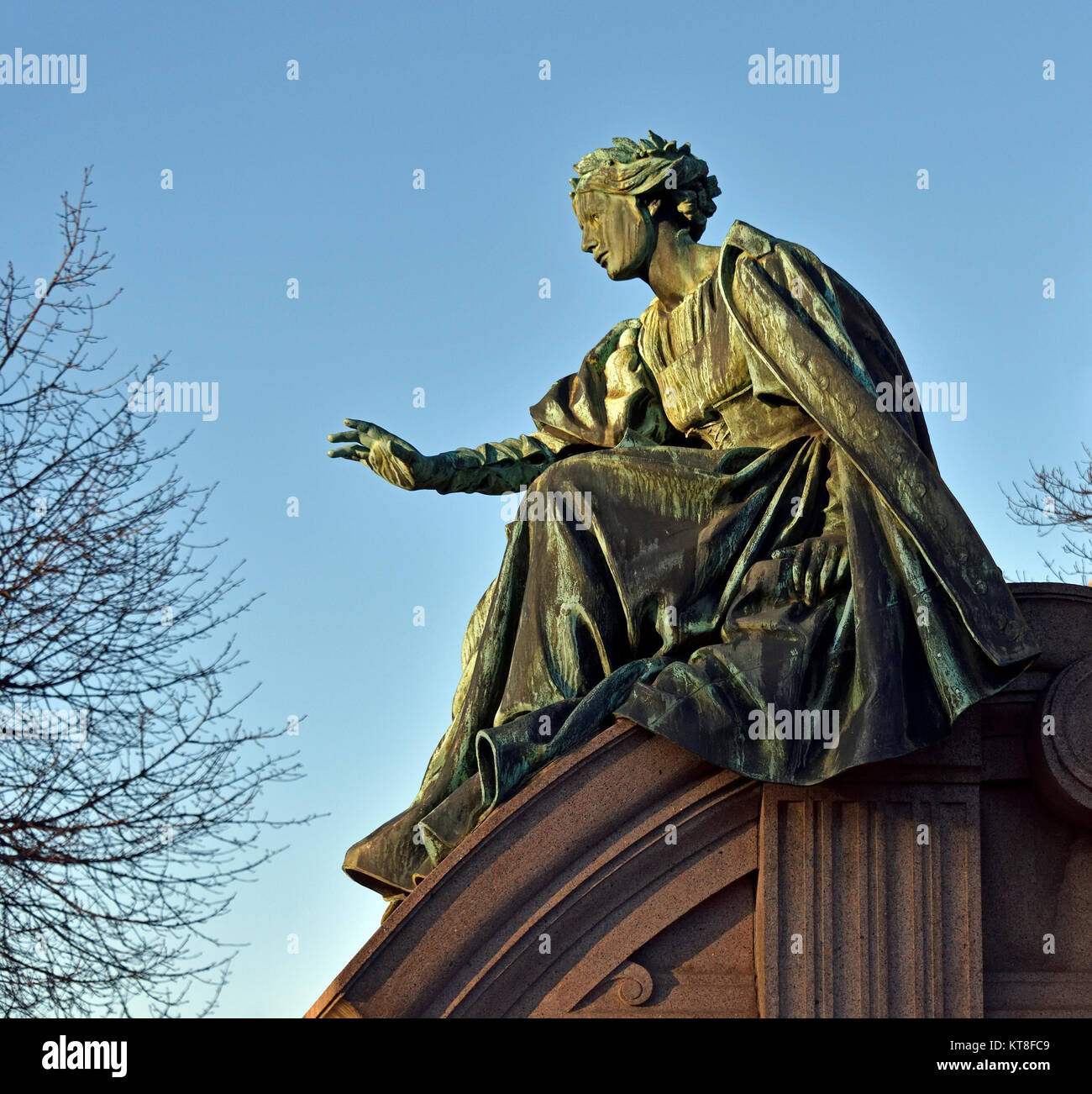 Eloquentia, detail of Statue of William Ewart Gladstone. Coates ...