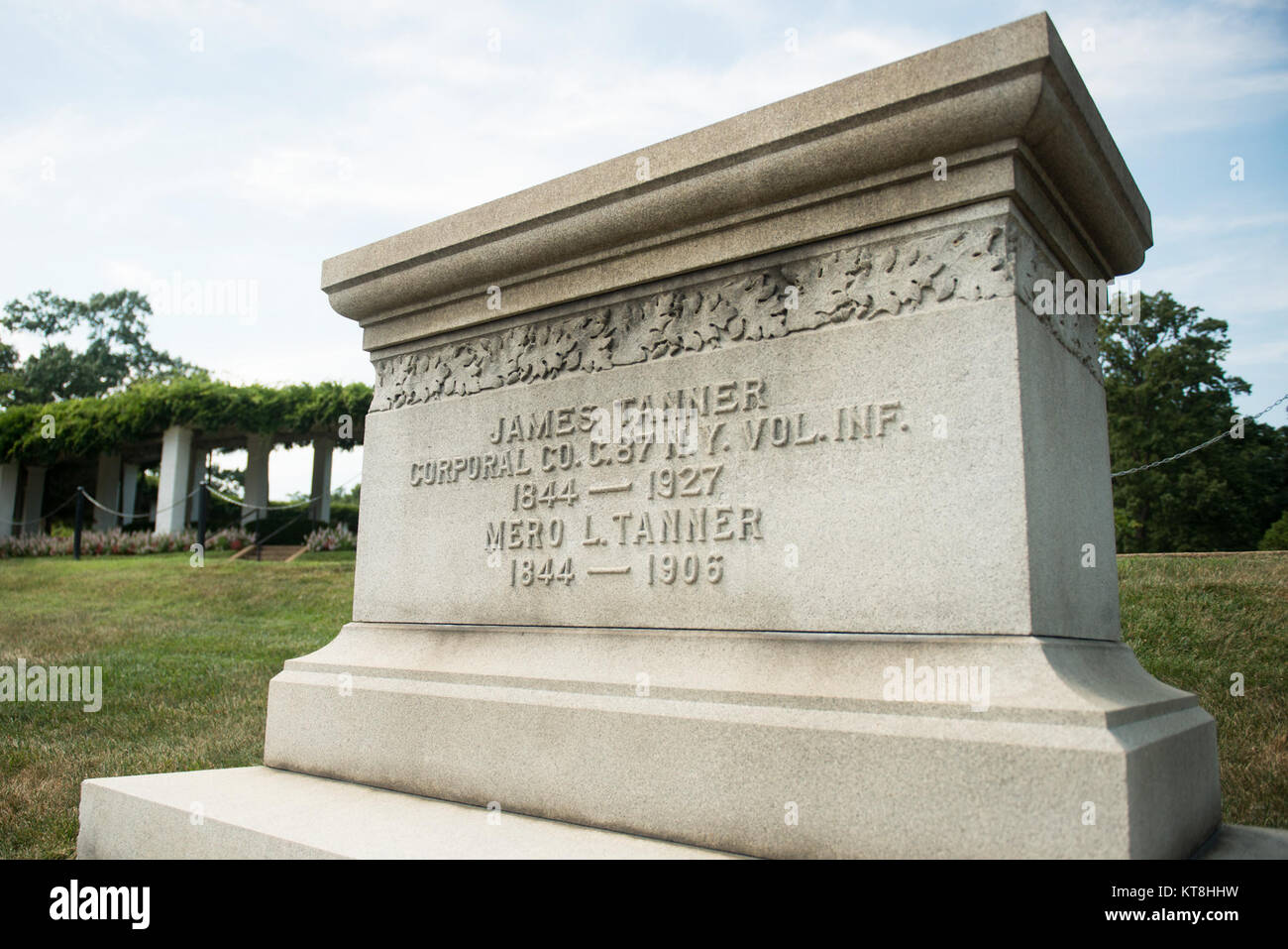 James R. Tanner, a corporal in the 87th New York Volunteer Infantry ...