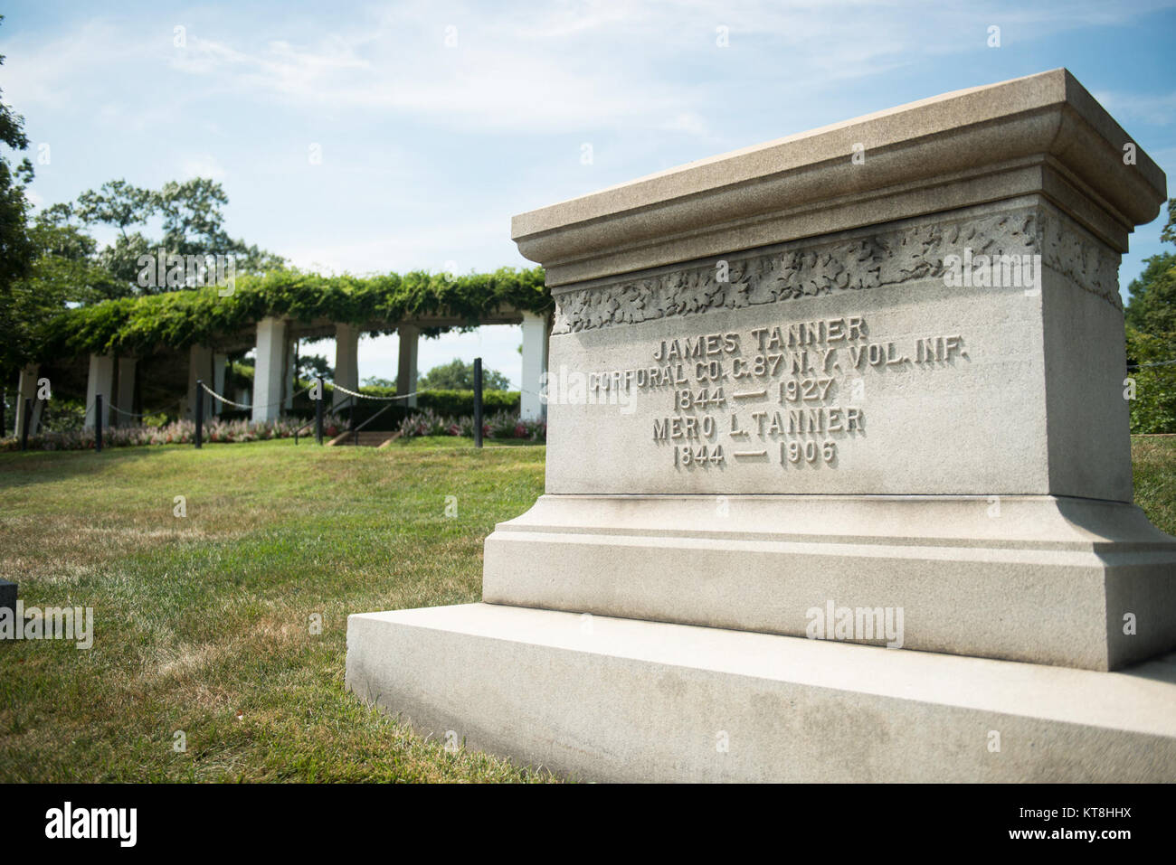 James R. Tanner, a corporal in the 87th New York Volunteer Infantry ...