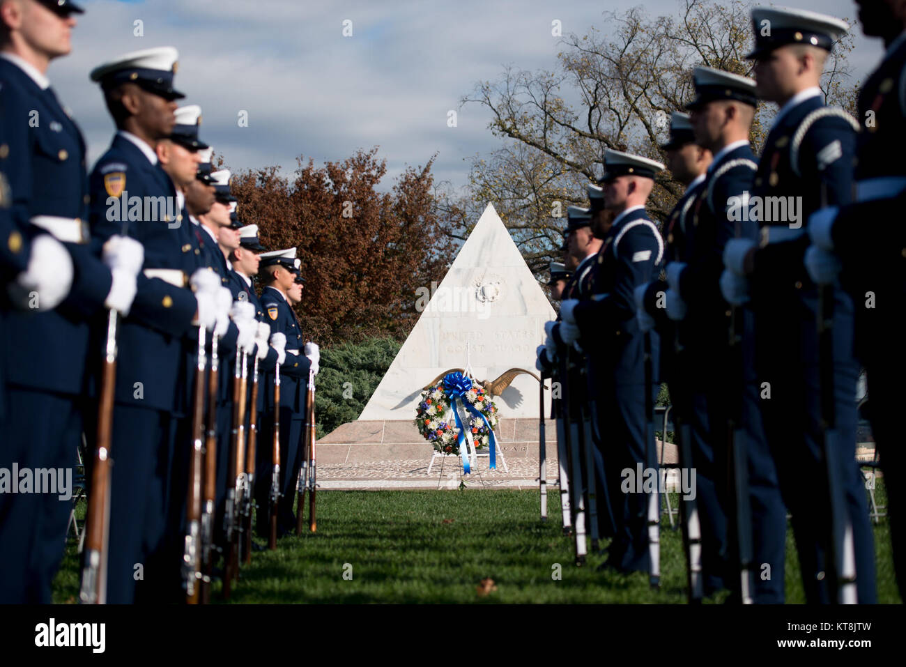 On November 11, 2015, the U.S. Coast Guard Ceremonial Honor Guard ...